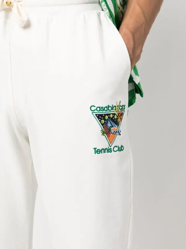 Casablanca Tennis Club Cotton Track Pants