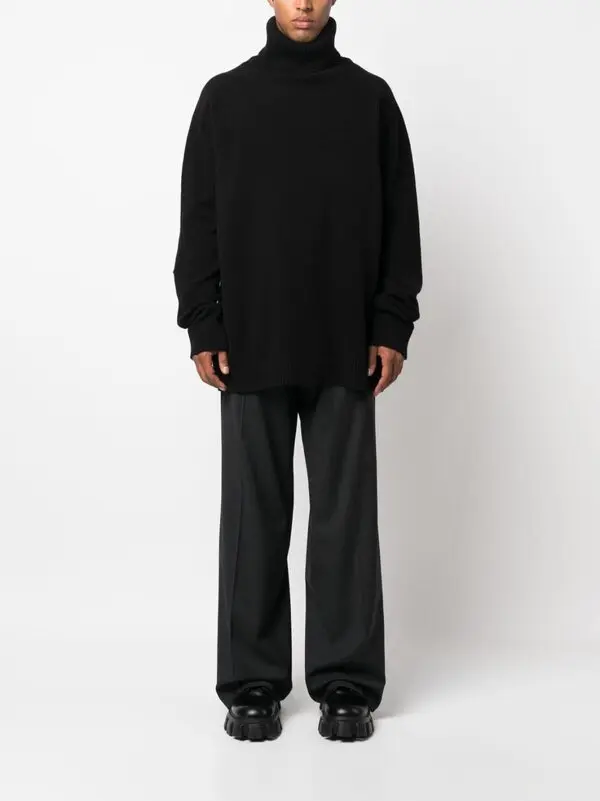 Raf Simons Mid-rise Wide-leg Trousers