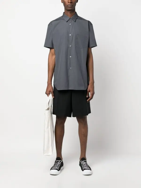 Comme Des Garçons Short-sleeve Cotton Shirt