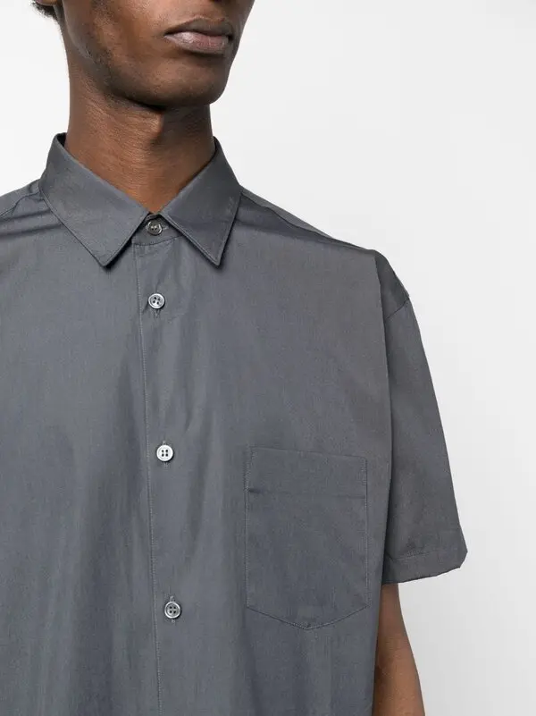 Comme Des Garçons Short-sleeve Cotton Shirt