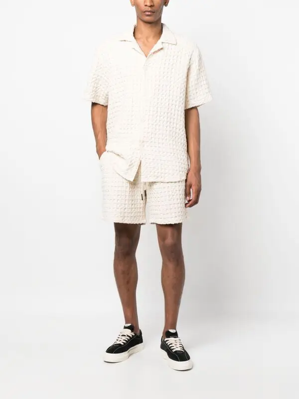 OAS Company Cuban-collar Woven Shirt