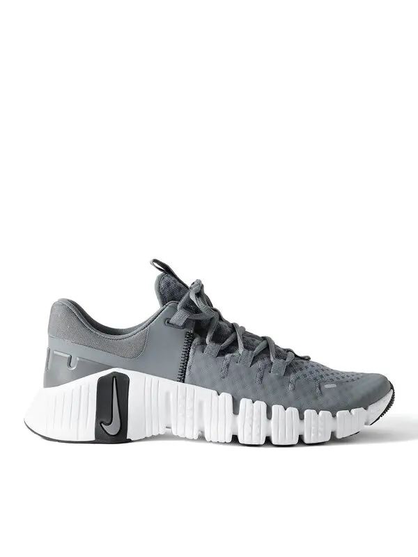 Nike Free Metcon 5 Rubber-trimmed Mesh Sneakers