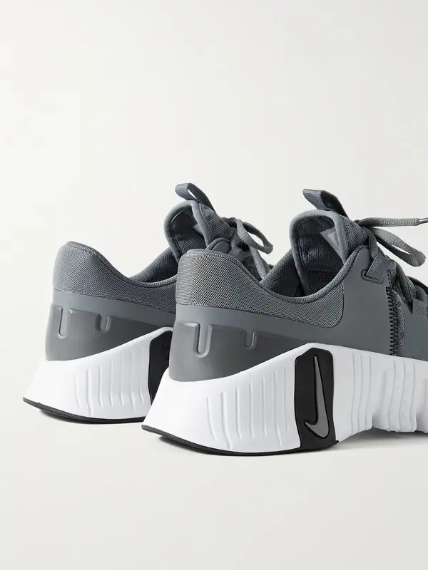 Nike Free Metcon 5 Rubber-trimmed Mesh Sneakers