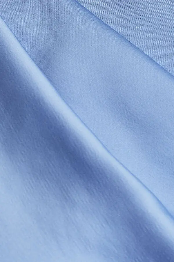 Significant Other Lana Cowl-neck Tie-back Maxi Dress - Blue