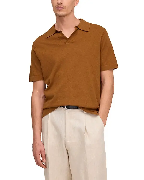 Nn07 Ryan Regular Fit Polo Shirt - Cinnamon