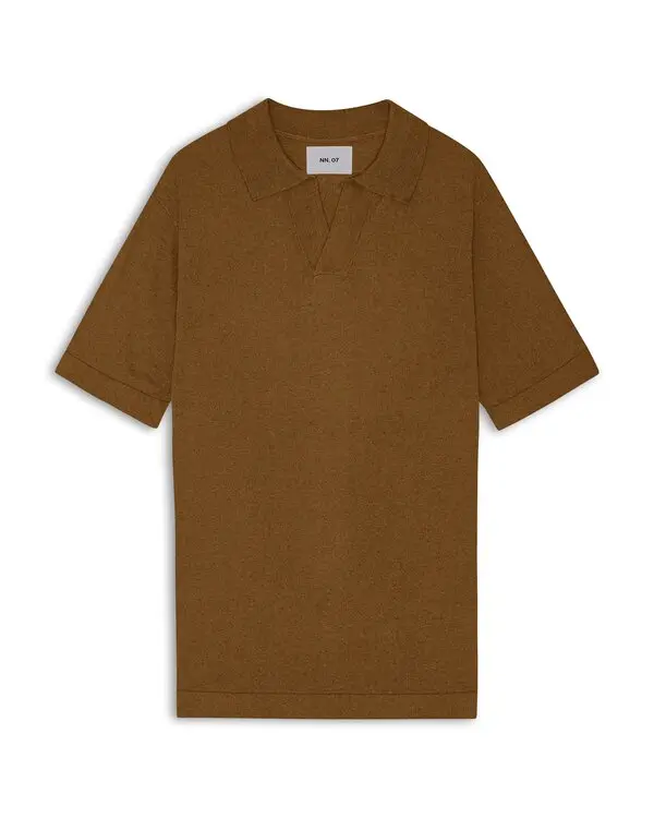 Nn07 Ryan Regular Fit Polo Shirt - Cinnamon