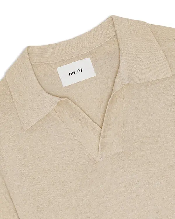 Nn07 Ryan Regular Fit Polo Shirt - Oat