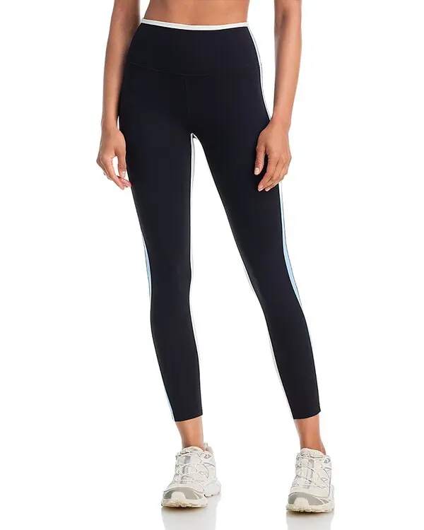 Splits59 Sam Rigor High Rise 7/8 Leggings - Black/skylight