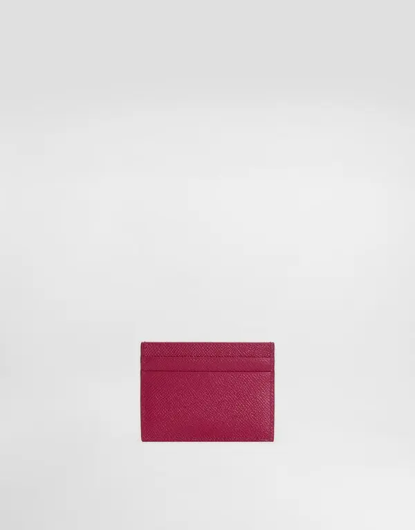 Dolce & Gabbana Dauphine Calfskin Card Holder - Fuchsia