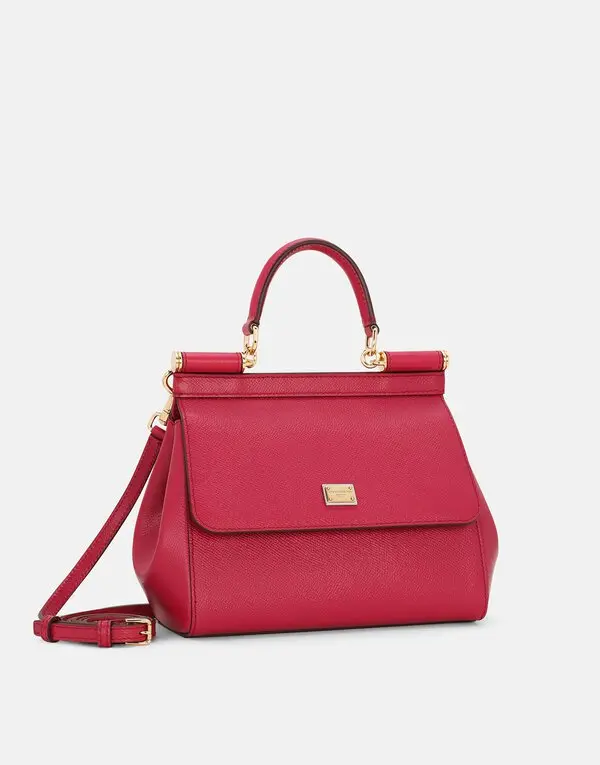 Dolce & Gabbana Sicily Handbag - Fuchsia