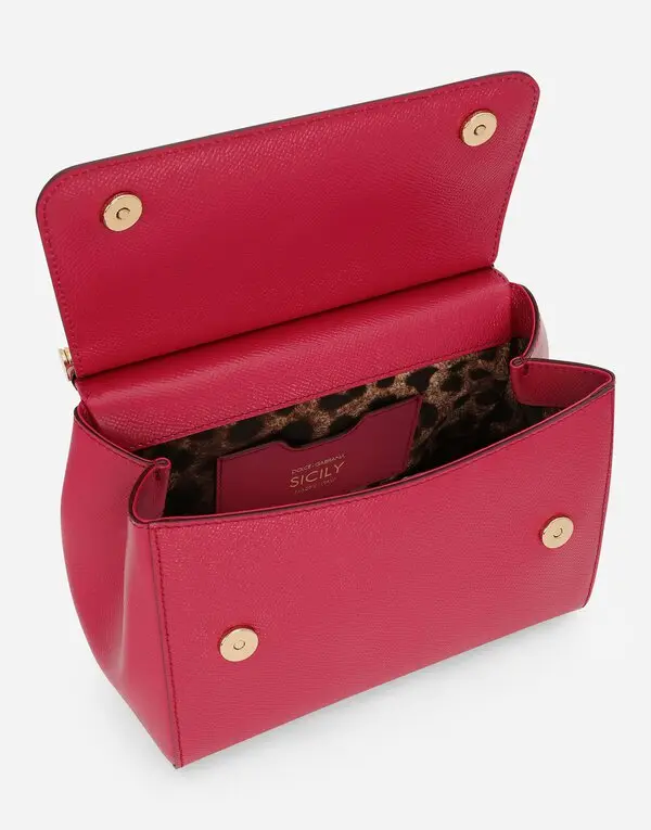 Dolce & Gabbana Sicily Handbag - Fuchsia