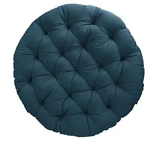 SORRA HOME 48 In Round Velvet Papasan Cushion - One-color