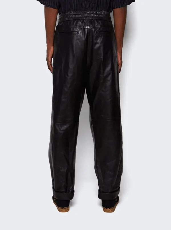 Saint Laurent Lambskin Sweatpants