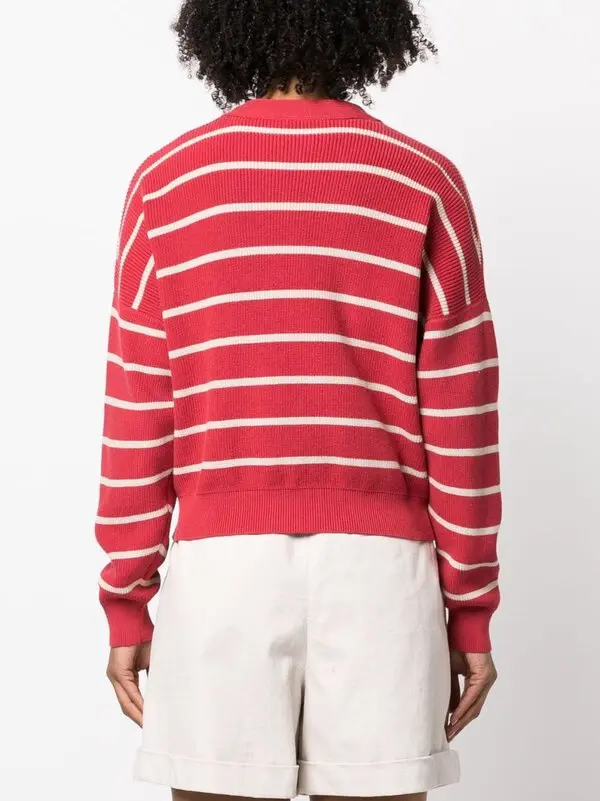 Brunello Cucinelli Striped Cotton Cardigan