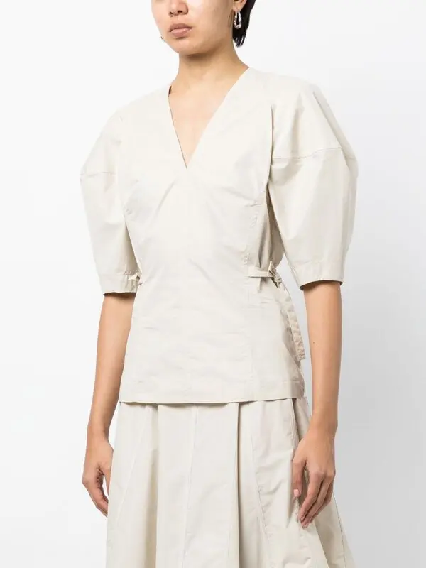 3.1 Phillip Lim V-neck Short-sleeve Top