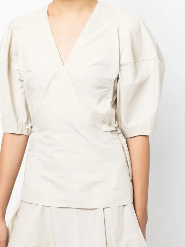 3.1 Phillip Lim V-neck Short-sleeve Top