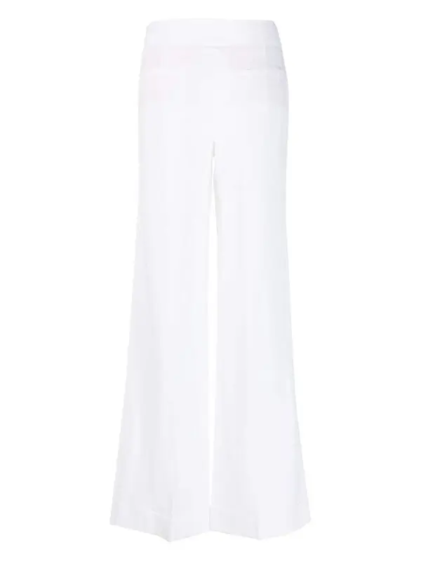 MERCI Wide-leg Mid-rise Trousers