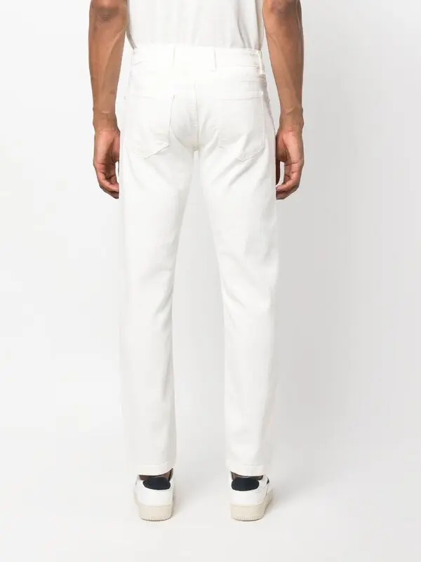 Eleventy Slim-cut Low-rise Jeans