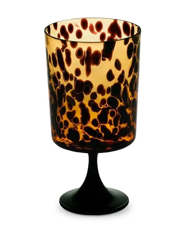 Dolce & Gabbana Hand-blown Murano Beverage Glass - Black