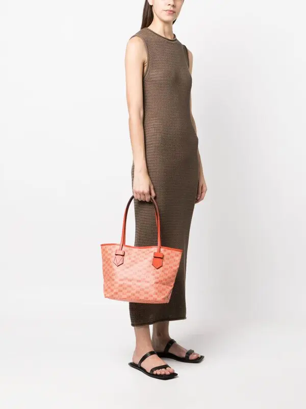 Moreau Saint Tropez Leather Tote Bag