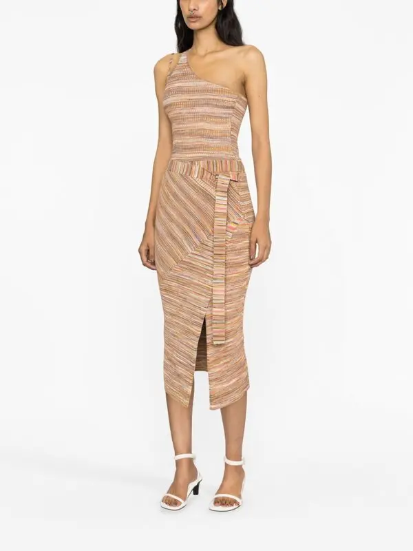 Simkhai Paris Space-dye Knitted Skirt