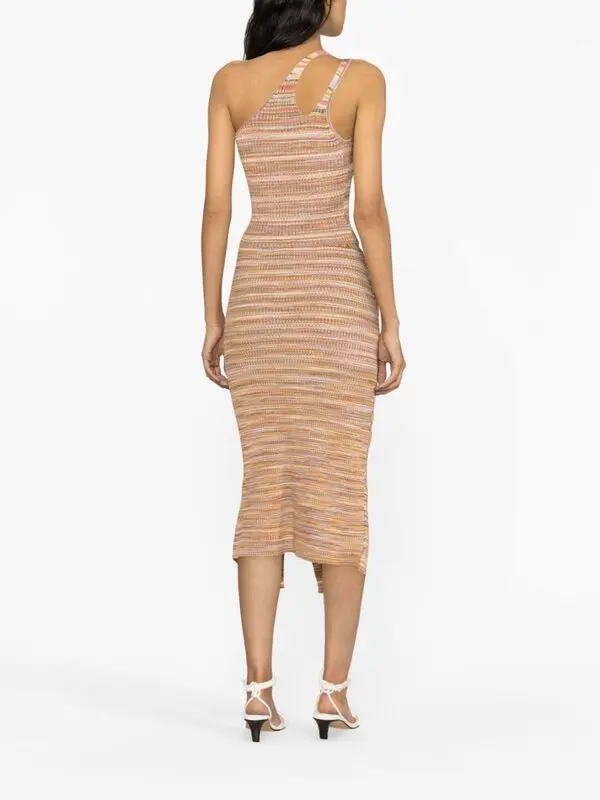 Simkhai Paris Space-dye Knitted Skirt