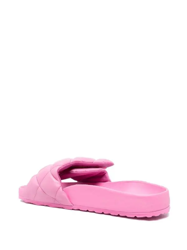 BIRKENSTOCK Sylt Padded Leather Sandals - Pink