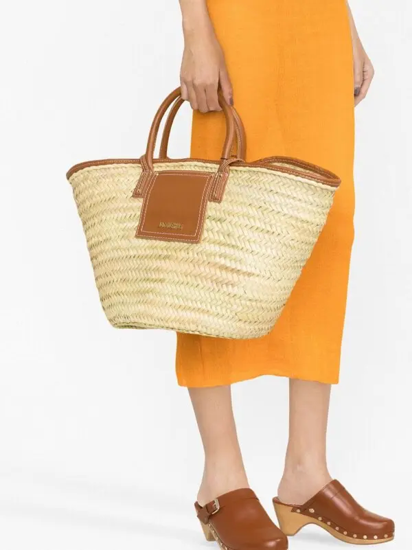 Jacquemus Le Panier Soli Basket Bag - Neutrals