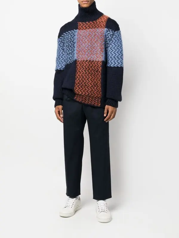 Etro Side-band Gabardine Trousers