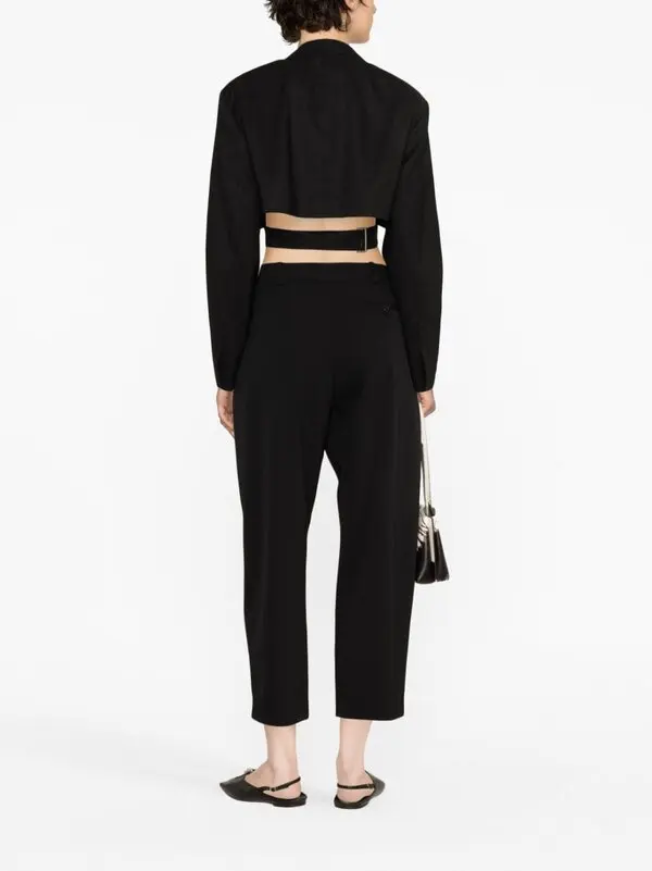 Stella McCartney Tapered Cropped Trousers