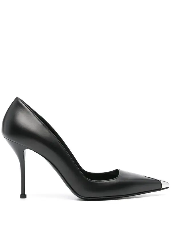 Alexander McQueen Punk 90mm Leather Pumps