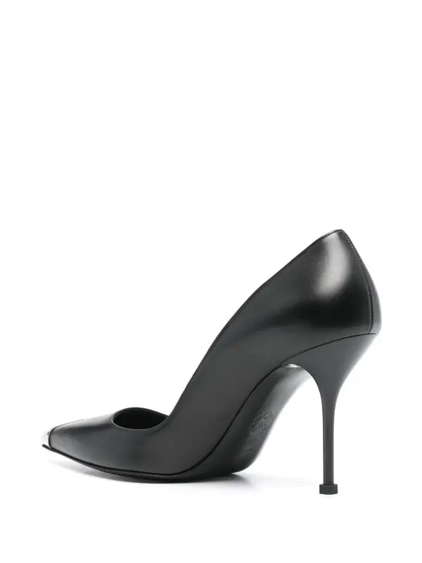 Alexander McQueen Punk 90mm Leather Pumps