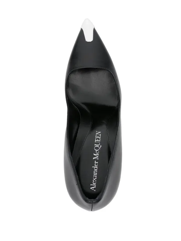 Alexander McQueen Punk 90mm Leather Pumps