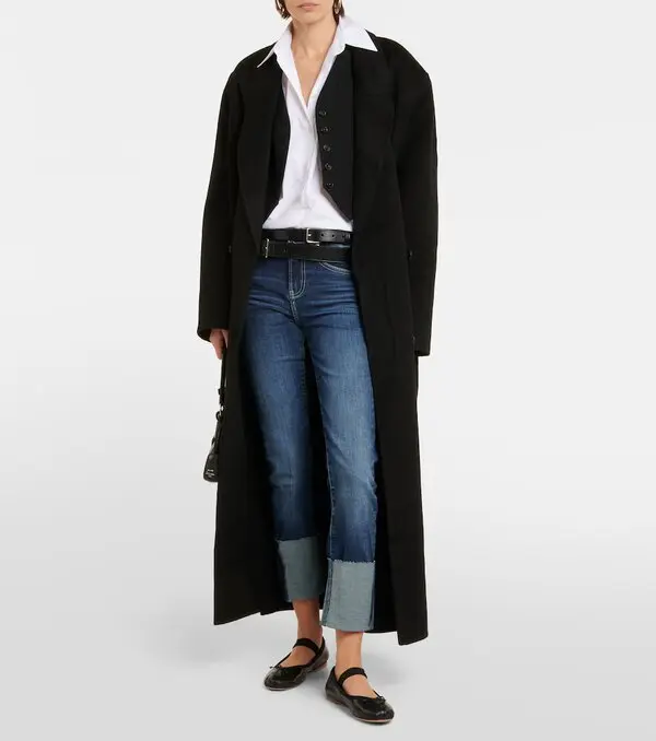 Ag Girlfriend Mid-rise Slim Jeans