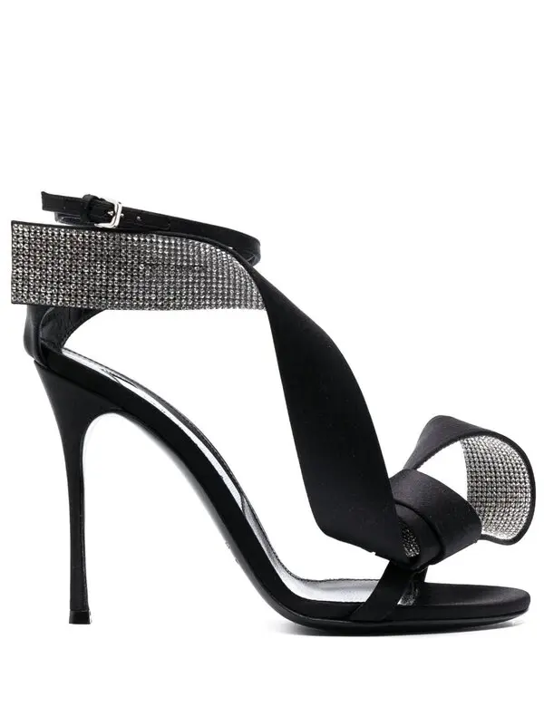 SERGIO ROSSI Marquise 105mm Leather Sandals