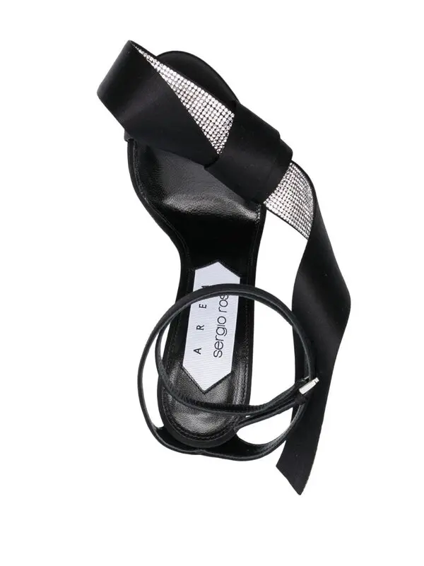 SERGIO ROSSI Marquise 105mm Leather Sandals