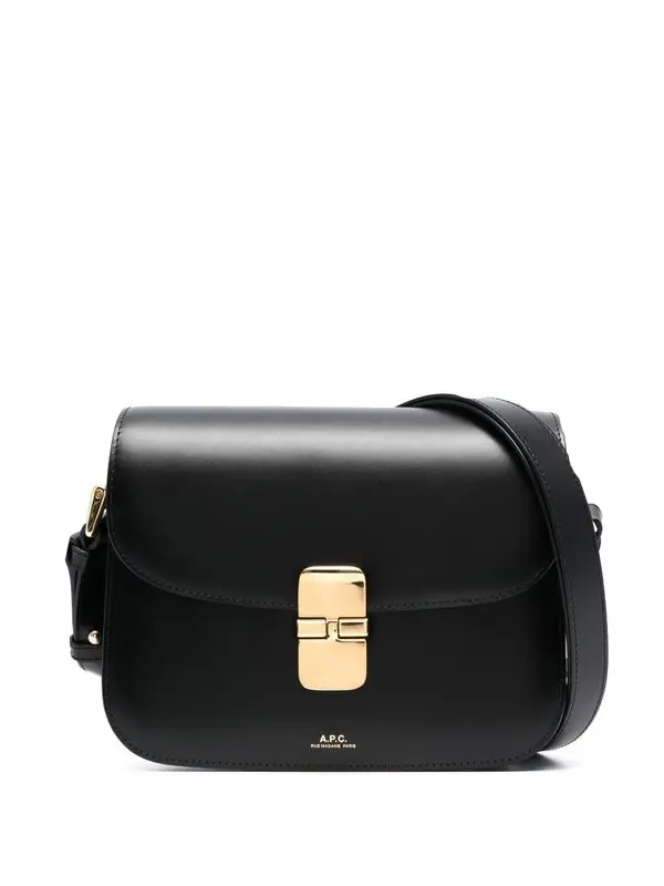 A.p.c. Small Grace Cross-body Bag - Black