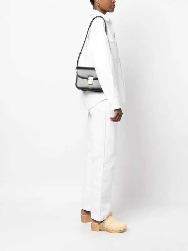 A.p.c. Small Grace Cross-body Bag - Black