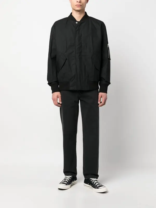 A.p.c. Zip-pocket Cotton Bomber Jacket