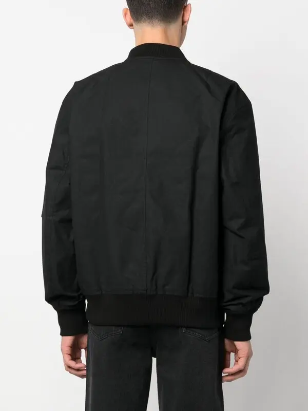 A.p.c. Zip-pocket Cotton Bomber Jacket