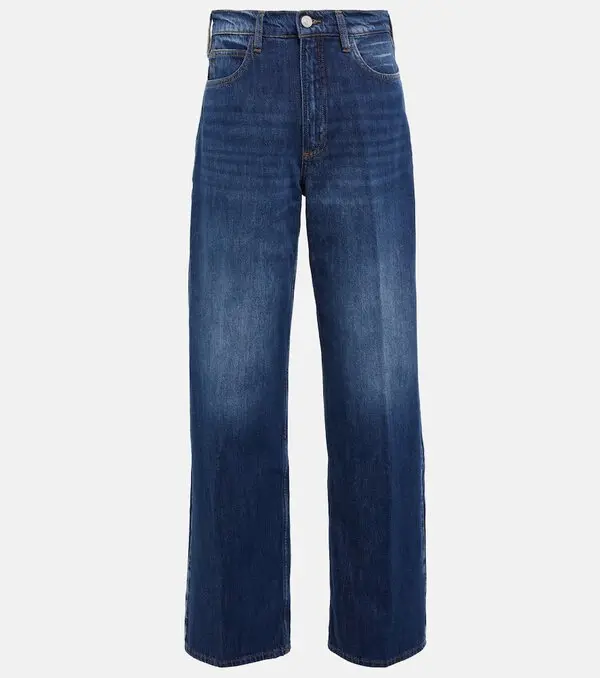 FRAME Le High 'n' Tight Wide-leg Jeans - Blue
