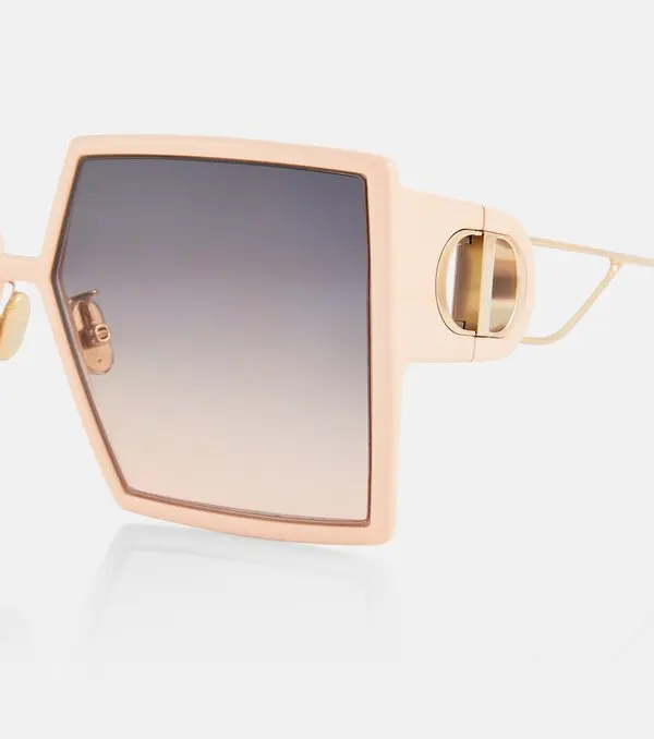 Dior 30montaigne Su Oversized Sunglasses - Pink