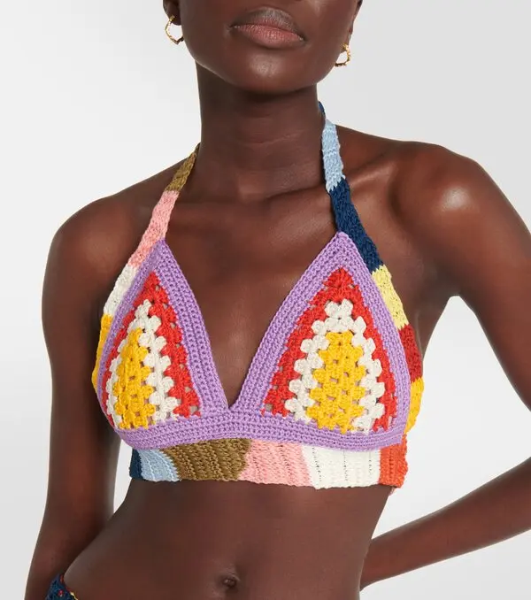 Marni X No Vacancy Inn Knit Crop Top