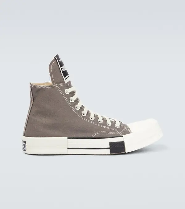 Rick Owens Converse X Turbodrk Hi Sneakers - Grey