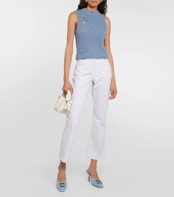 FRAME Le Crop Mini Bootcut Jeans