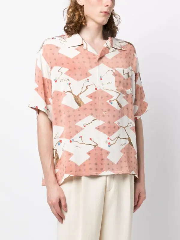 Visvim Graphic-print Short-sleeve Shirt