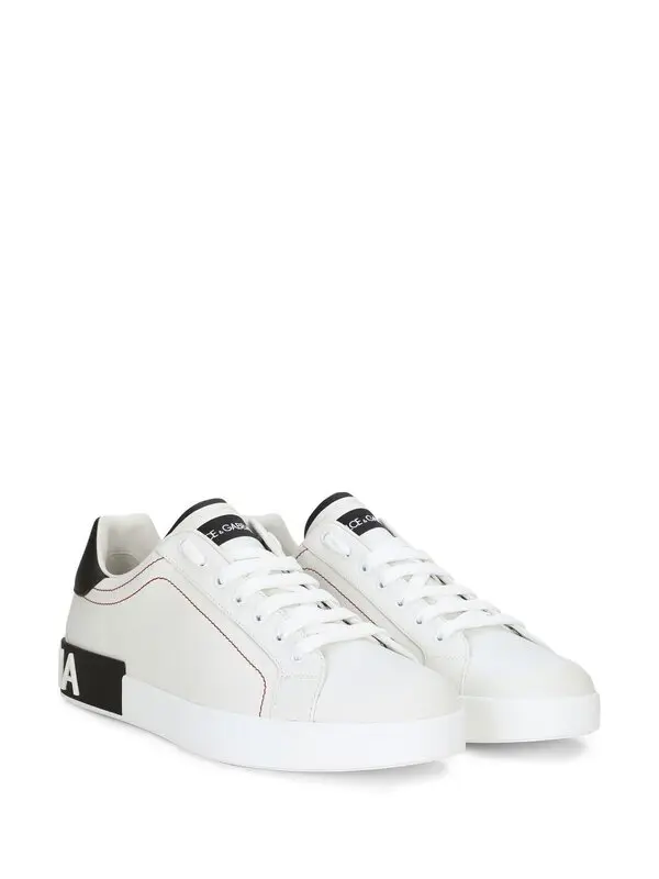 Dolce & Gabbana Logo-patch Low-top Sneakers
