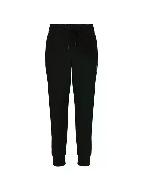 Dolce & Gabbana Embroidered Track Pants - Black