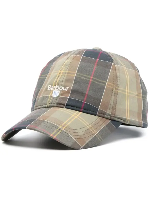 Barbour Logo-print Baseball Cap - Green