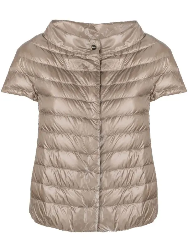 Herno Margherita Quilted Jacket - Brown